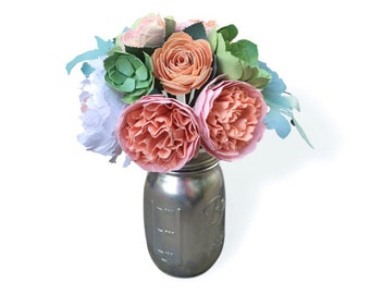 Paper flower bouquet | Etsy