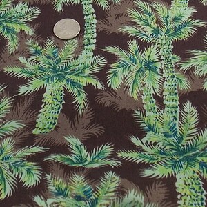 Palm tree fabric | Etsy