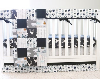 Boy nursery bedding | Etsy