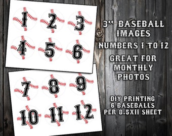 INSTANT DOWNLOAD Baseball Themed Birthday Party Signs