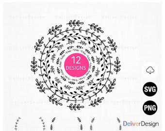 Wreath svg | Etsy