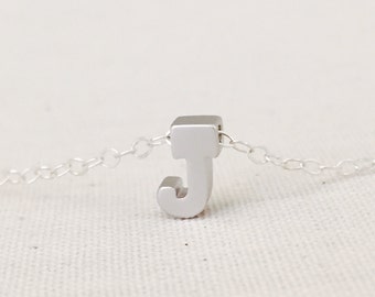 J necklace | Etsy