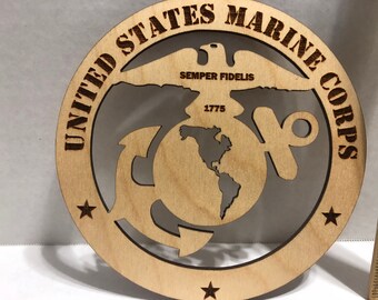 Usmc plaque | Etsy