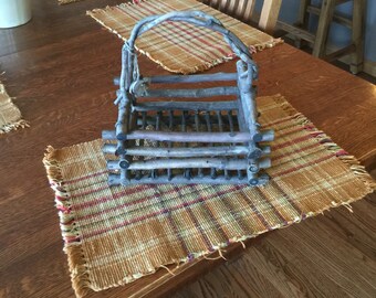 Primitive basket | Etsy