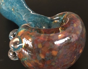 Purple glass pipe | Etsy