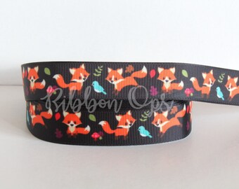 Woodland ribbon | Etsy