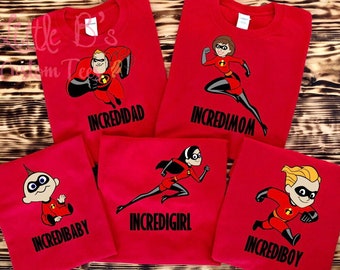 Incredibles shirt | Etsy