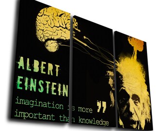 Einstein quote | Etsy