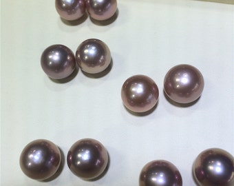 13-15mm Large Edison Pearl No hole nucleated pearls large