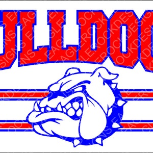 Bulldog basketball svg | Etsy