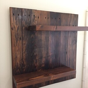 Reclaimed wood shelf | Etsy