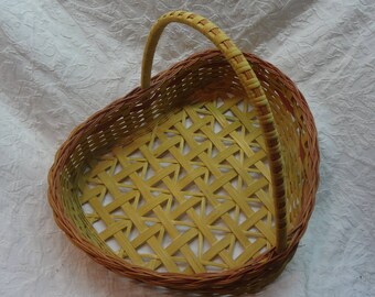 Heart shaped basket | Etsy