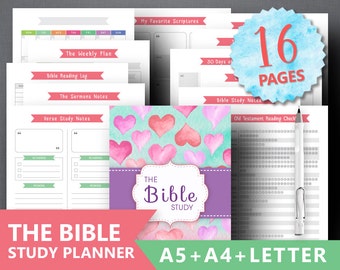 Bible Journaling Prayer Journal Christian Gifts Planner