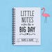 Little Notes for the Big Day Personalized 5 x 7