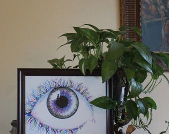 Eye Artwork Eye Art Print Eyes painting
