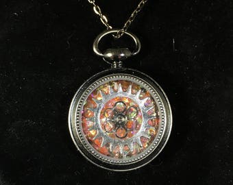 Magic Moon Key Glow Locket® Necklace
