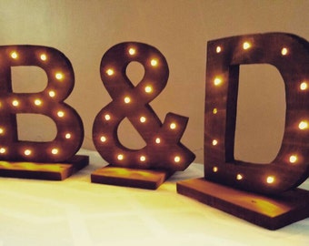 Table letters | Etsy