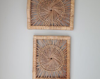 Bamboo wall art | Etsy