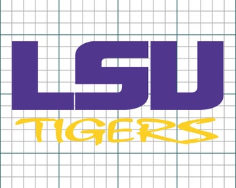 Lsu decal | Etsy