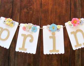 Spring banner | Etsy