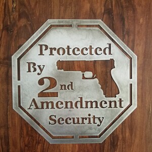 2nd amendment sign | Etsy