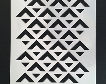 Aztec stencil | Etsy