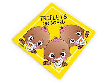 Triplets | Etsy