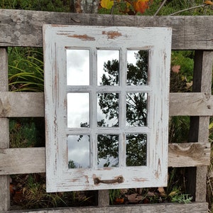 Window pane mirror | Etsy