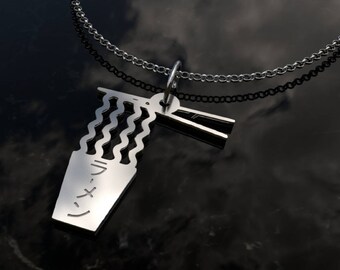 Noodle necklace | Etsy