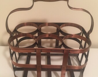 Milk bottle carrier | Etsy