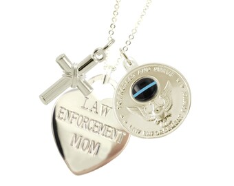 Police jewelry | Etsy