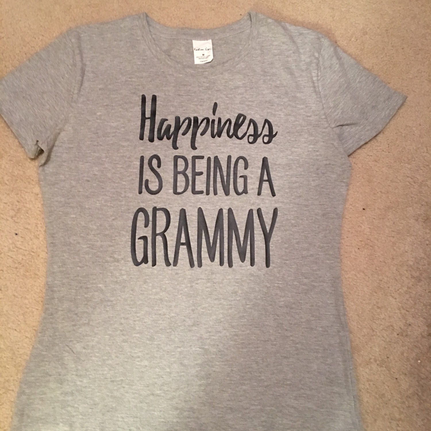 Happiness Is Being A Grammy T Shirt Grandma Grammy Nana