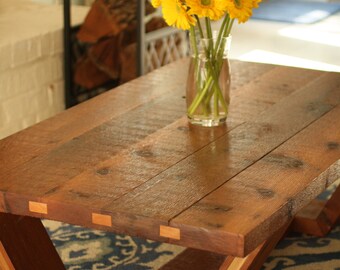 Cedar coffee table | Etsy
