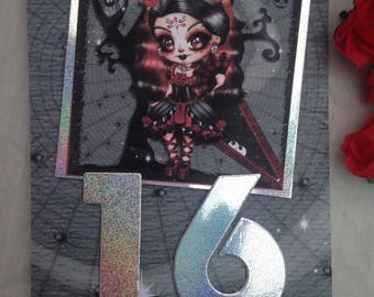 16th birthday card | Etsy