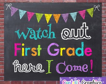 Watch Out Preschool I'm Coming Back Back to School