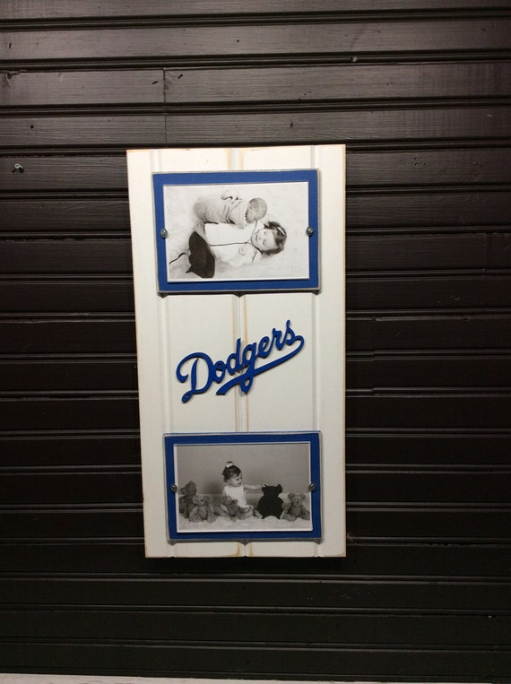 Los Angeles LA Dodgers picture frame holds 2 4x6