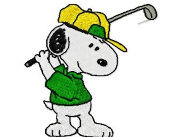 Snoopy golf | Etsy