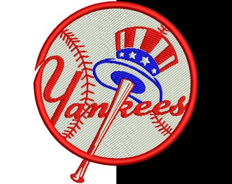 Yankees embroidery | Etsy