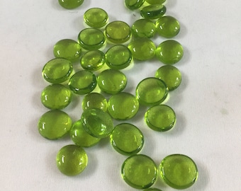 Lime green stone | Etsy