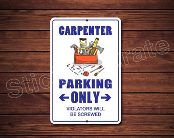 Carpenter signs | Etsy