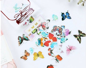 Butterfly stickers | Etsy