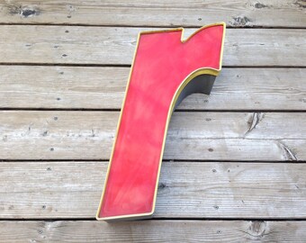 Metal letter r | Etsy