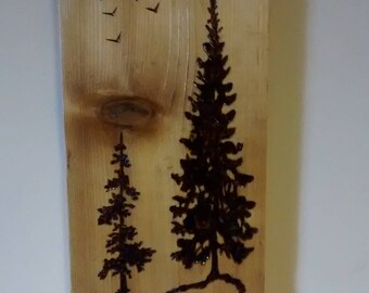 Pyrography wood | Etsy