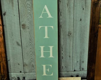 Tall porch sign | Etsy