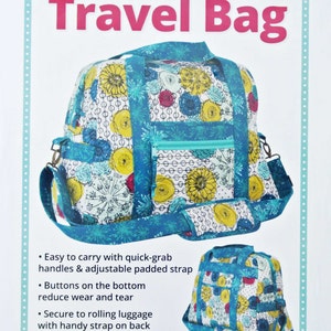 Travel bag pattern | Etsy