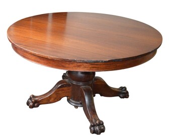 Claw foot table | Etsy
