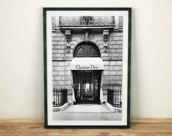 Dior wall art | Etsy