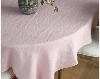 Blush tablecloth | Etsy