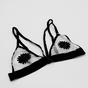 Sheer bralette | Etsy