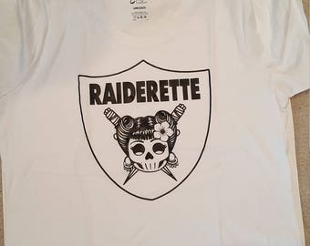 Custom raiders shirt | Etsy